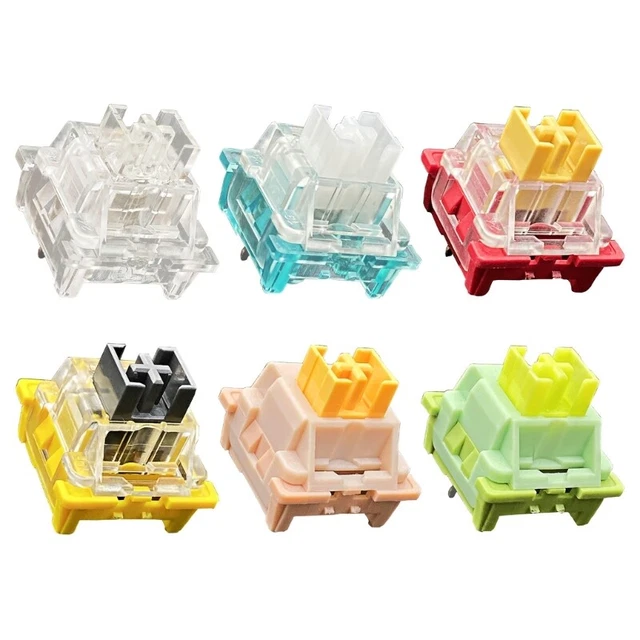 RGB GAMING MX Switches Linear Tactile Switch 3Pin Mechanical Dustproof ...