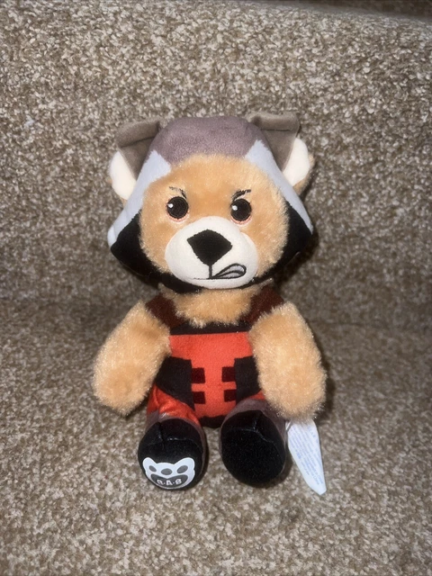 BUILD A BEAR Rocket Raccoon Marvel Guardians Of The Galaxy Mega Mini ...