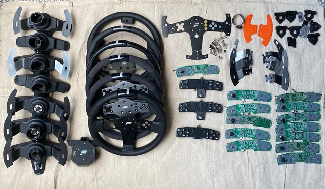 FANATEC CSL ELITE WRC P1 Steering Wheel Sim Racing Parts Bundle £73.50 ...