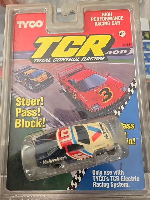 VINTAGE 1992 TYCO TCR Jam Slot Car Valvoline #6. UNOPENED! $10.00 ...