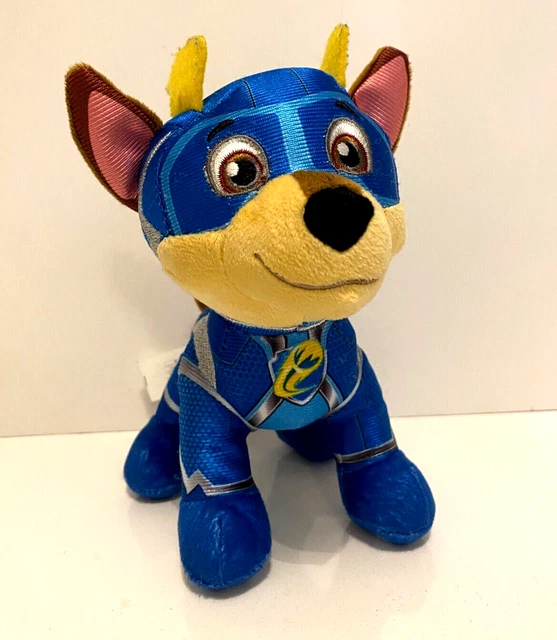 PAW PATROL MIGHTY Pups SUPER PAWS CHASE Puppy Dog Soft Plush Toy 8 ...