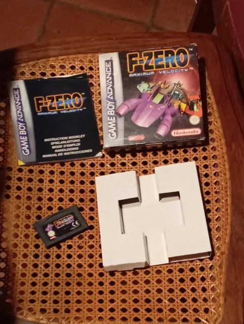 ANCIEN JEU F-ZERO Maximum Velocity Game Boy Advance 2001 GameBoy en ...