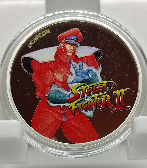 FIJI 2021 | Street Fighter II 30th anniversary M Bison | 1 oz argent .999 Fidji EUR 49,00 ...