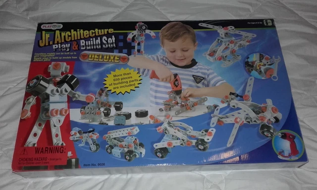 PLAYGO JR. ARCHITECTURE Play and Build Set Deluxe 9026 EUR 30,00 ...