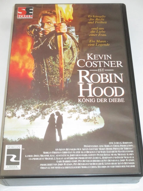 SE - ROBIN Hood - VHS/Abenteuer/Kevin Costner/Morgan Freeman/Alan ...