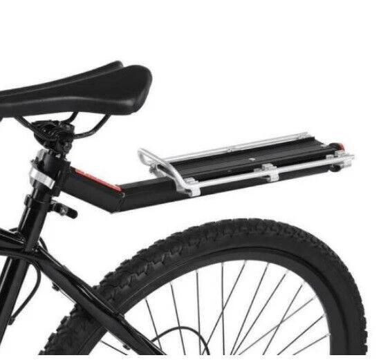 PORTAPACCHI BICICLETTA ALLUMINIO tenditore rapido reggisella 9 kg ...