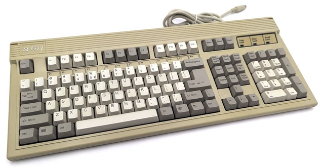 VTG FOCUS FK-2001 Mechanical Clicky Keyboard White Alps Switches FSQ4VY ...