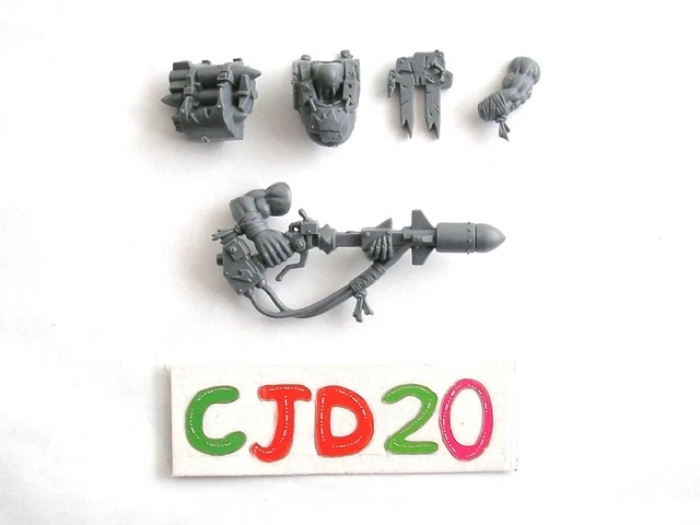 ORK BOYZ ROKKIT Launcha Rocket Launcher Warhammer 40k Space Orc bits ...