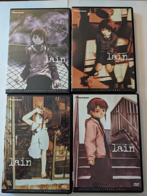 SERIAL EXPERIMENTS LAIN DVD Box Set Vols 1-4 Abe Complete Series Anime ...