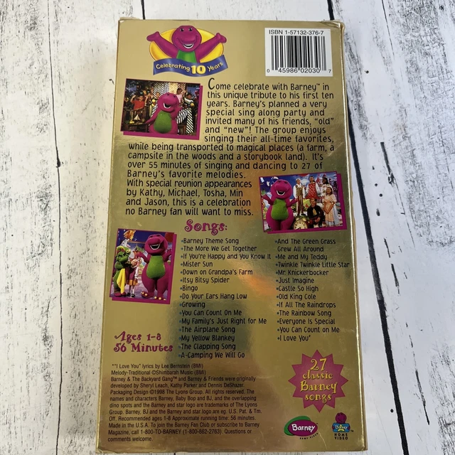 BARNEY & FRIENDS VHS Lot of 5 Vintage 1990’s early 2000’s Camp ...