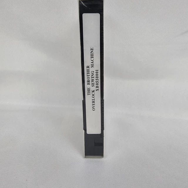 THE BROTHER OVERLOCK Sewing Machine VHS Instruction Tape Factory ...
