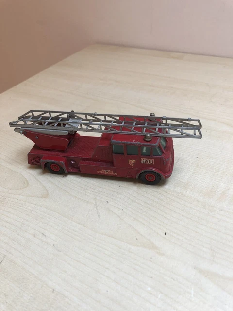 MATCHBOX SERIES KING Size No 15 Merryweather Fire Engine Good Condition ...
