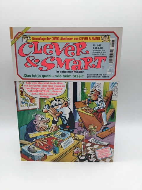 CLEVER & SMART Nr. 107, Comic, Das ist ja quasi- wie beim Stasi, Heft EUR 4,99 - PicClick DE