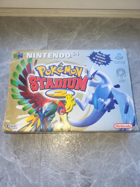 BOITE POKEMON STADIUM 2 Nintendo 64 EUR 169,00 - PicClick FR