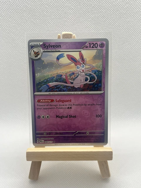POKEMON TCG PRISMATIC Evolutions Sylveon Reverse Holo Card 40/131 £3.32 ...