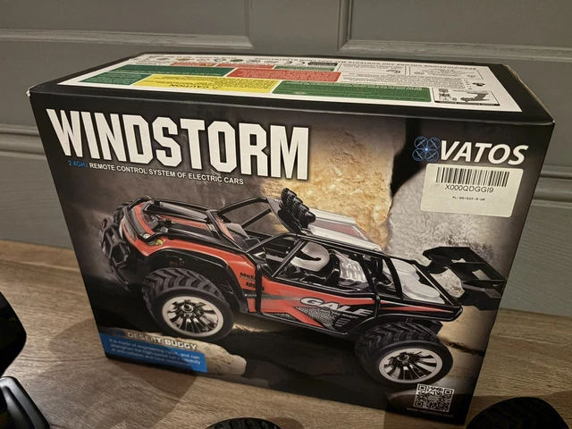 WINDSTORM REMOTE CONTROL car RC buggy 1/16 rtr 2.4ghz unwanted gift fun ...