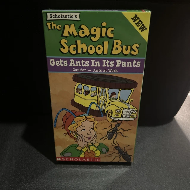 MAGIC SCHOOL BUS, The - Gets Ants in Its Pants (VHS, 1997) £10.69 ...