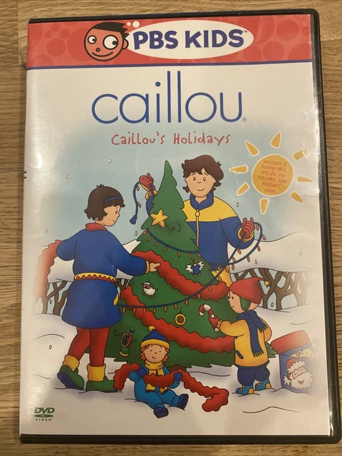 CAILLOU - CAILLOUS Holidays (DVD, 2002) PBS Kids , Preowned, Good ...