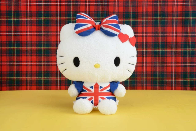 RARE SANRIO HELLO Kitty 45th Anniversaire Histoire Mega Grand Poupée ...