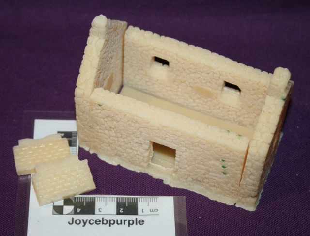 TERRAIN MODEL STONE ruin church resin scale model. £6.52 - PicClick UK