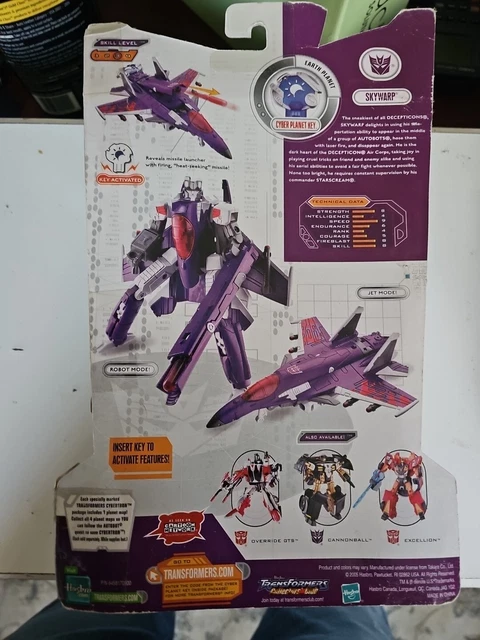 NUOVO IN SCATOLA! Transformers Cybertron Primus scatenato ""Skywarp ...