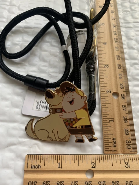 DISNEY PIXAR UP Cast Member Exclusive Limited Bolo ID Lanyard Doug Dug ...