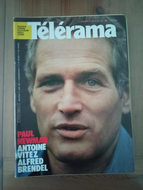 TÉLÉRAMA COUV. PAUL NEWMAN - n° 1640 de 1981 - SUPERBE ÉTAT EUR 6,00 ...
