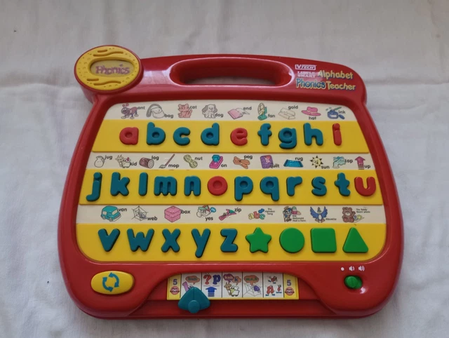 VTECH LITTLE SMART Alphabet Phonics Teacher - Rare Retro Educational ...