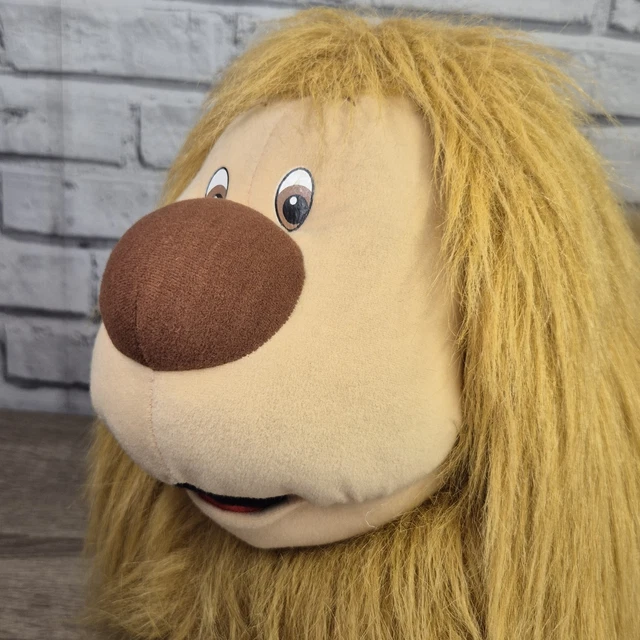 THE MAGIC ROUNDABOUT Dougal Jumbo 22" Soft Toy Plush Dog Vintage Vivid ...