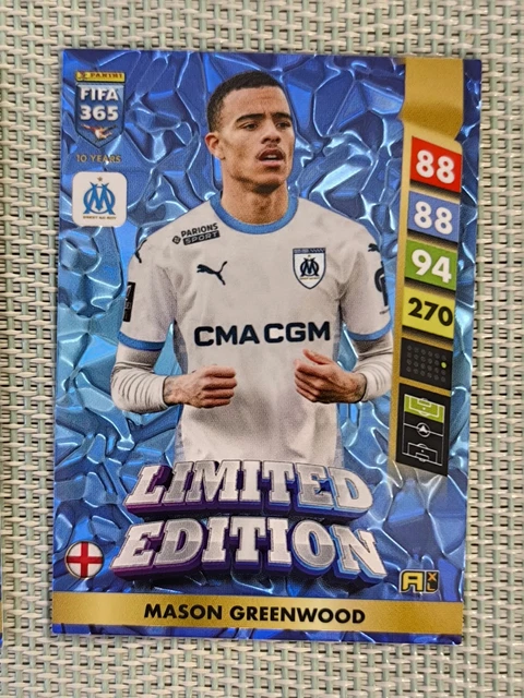 PANINI ADRENALYN XL Fifa 365 2025 Limited Edition Karte • Mason ...