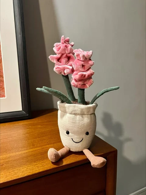 JELLYCAT BRAND NEW Tulip Plush: Potted Flower Soft Toy Decor with Tags ...