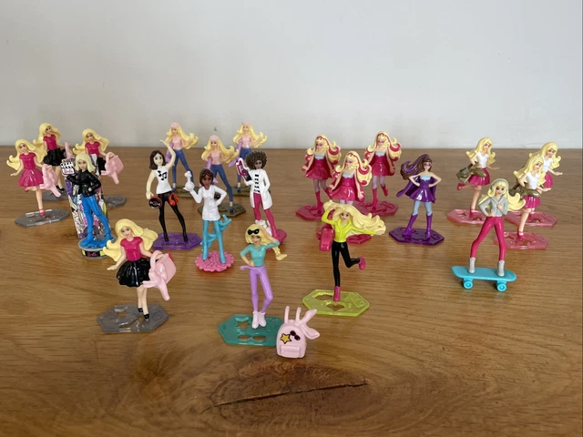 * KINDER SURPRISE Mini Barbie Figures 20+ Dolls With Accessories ...