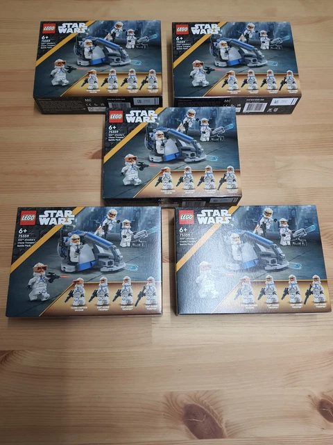 LEGO 75359 AHSOKA Clone Trooper Battle Pack X5, NEUF EUR 71,00 ...