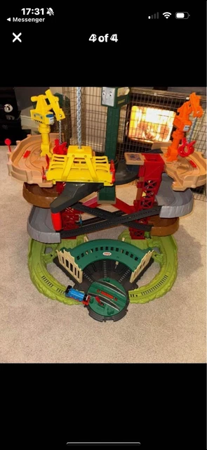 THOMAS AND FRIENDS Trains and Cranes Super Tower, Complete Set £54.99 ...