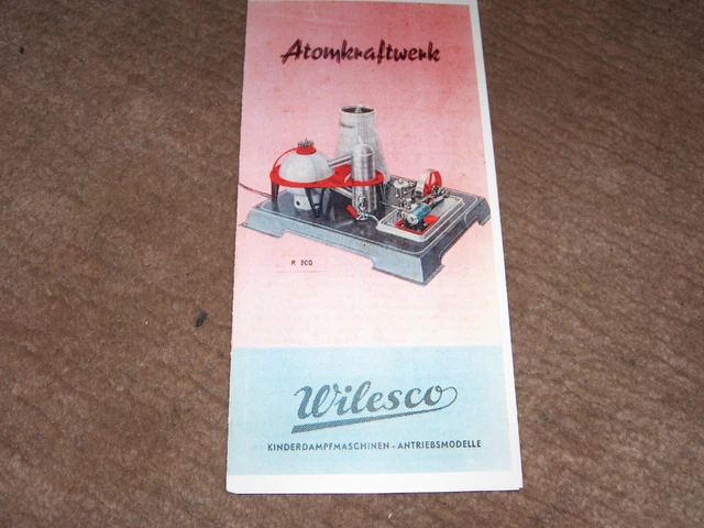 WILESCO R 200 Atomic Reactor Atomkraftwerk Dampfmaschine ...