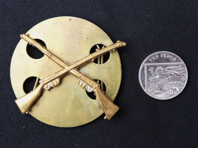 WW1 BRITISH ARMY Marksman/Shooting Prof Sleeve Badge inc back plate ...