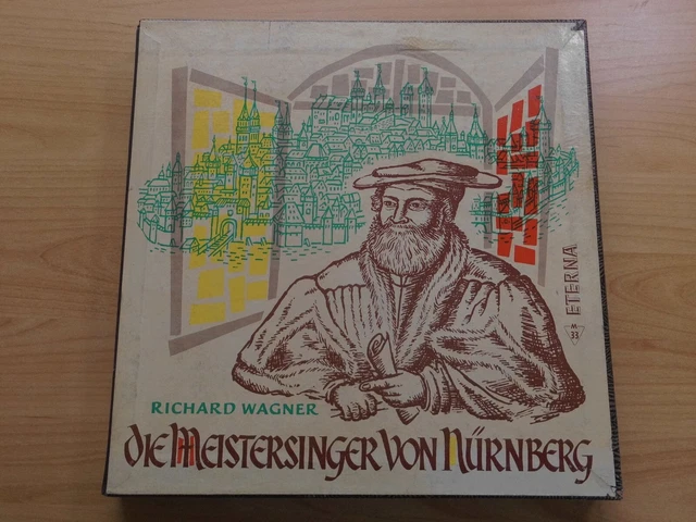 RICHARD WAGNER DDR Eterna 5Lp Box: Die Meistersinger Von Nürnberg/Kempe ...