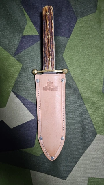 HUBERTUS ORIGINAL BOWIE Knife " Messer 1960 Solingen SEHR SELTEN EUR ...