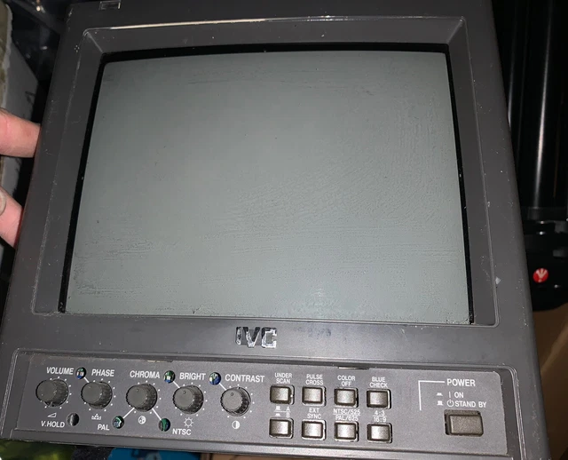 JVC TM-1050PND COLOUR Monitor With SDI VGC £150.00 - PicClick UK