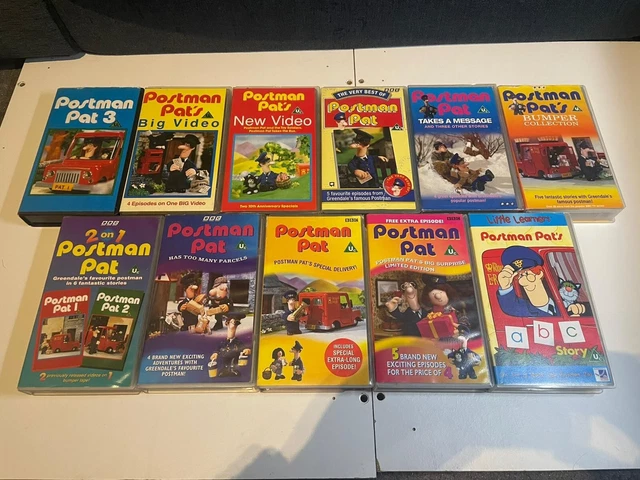 TESTED POSTMAN PAT VHS Collection - 11 Video Tapes Bundle £4.50 ...