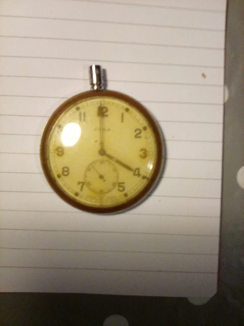 CYMA MILITARY POCKET watch,see details. £26.00 - PicClick UK