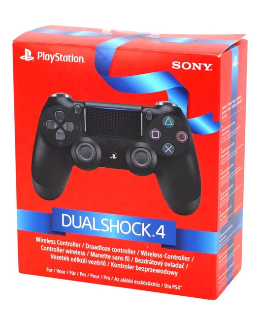 DUALSHOCK 4 CONTROLLER v2 - Black - Holiday Edition - PS4 / PlayStation ...