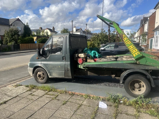 TRANSIT MK6 Mini Skip Truck £2,100.00 - PicClick UK