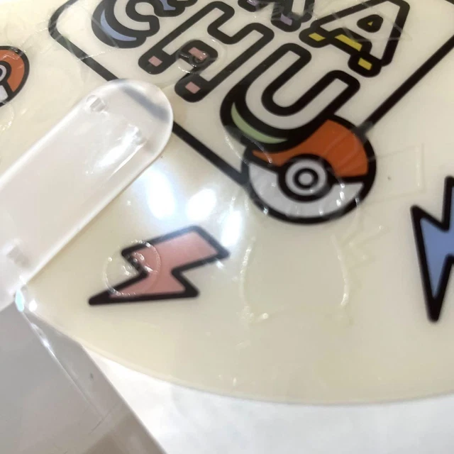 JAPAN POKÉMON CENTER Phosphorescent paper fan Pikachu, opened ...