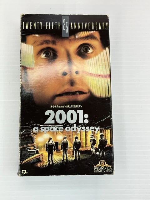 2001 A SPACE Odyssey VHS Stanley Kubrick Scifi Epic MGM/UA Release £8. ...