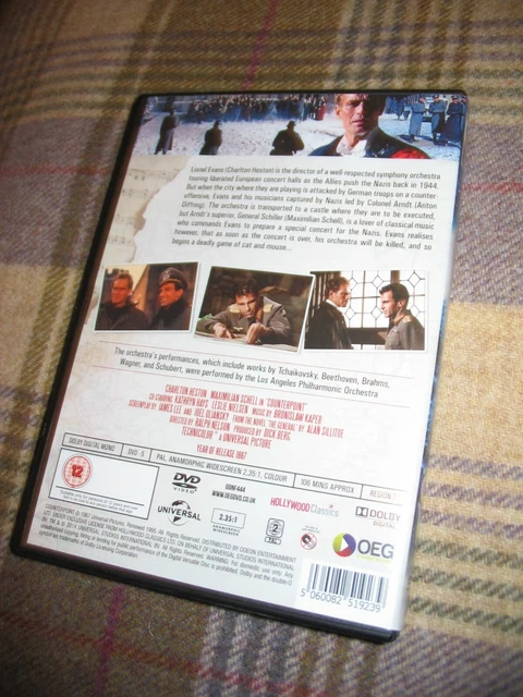 DVD COUNTERPOINT - Charlton Heston, Maximilian Schell, Leslie Nielsen ...