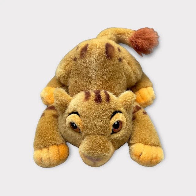 VINTAGE DISNEY BABIES Lion King Simba Cub Plush Stuffed Animal 11 ...