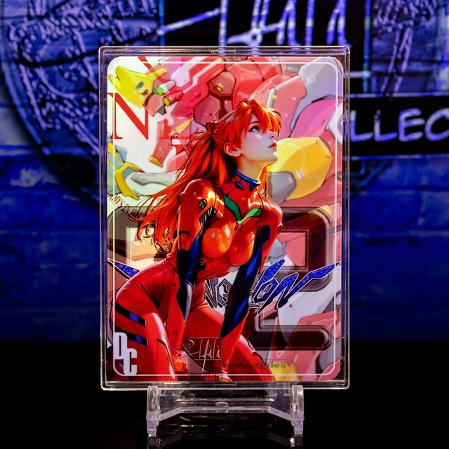 ASUKA LANGLEY PREMIUM Waifu Card Neon Genesis Evangelion New Sealed ...
