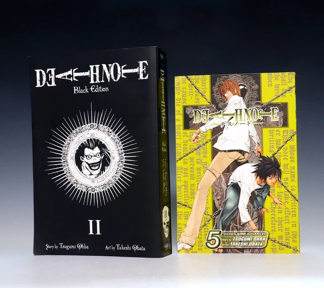 DEATH NOTE BLACK Death Note Black Edition Volume2, 3, 4, 5 Manga ...