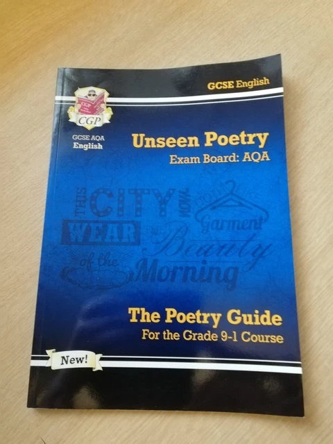 GCSE ENGLISH AQA Unseen Poetry Guide for Grade 9-1- by CGP £2.00 ...